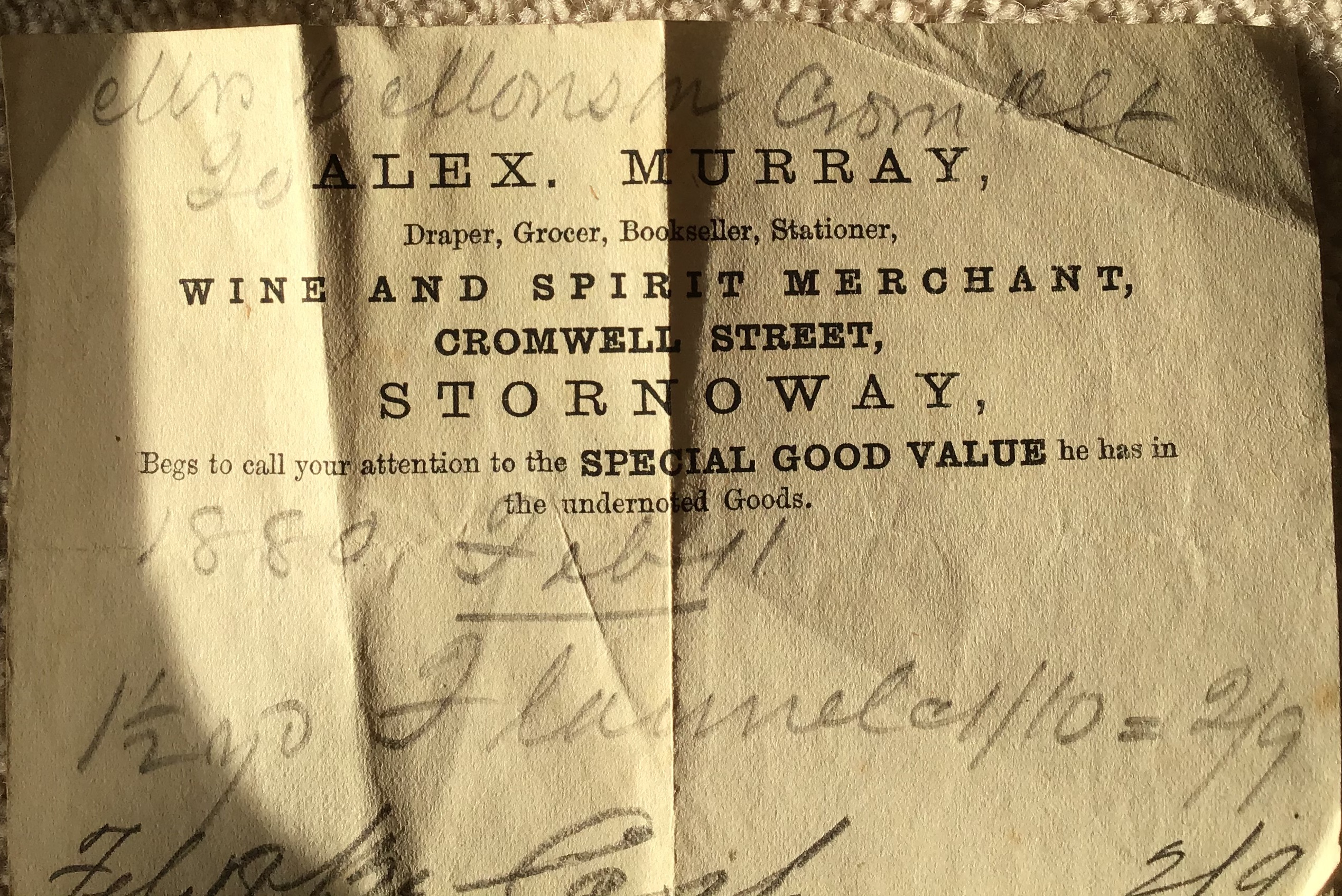 Four Victorian Stornoway Shops | Building Our Past