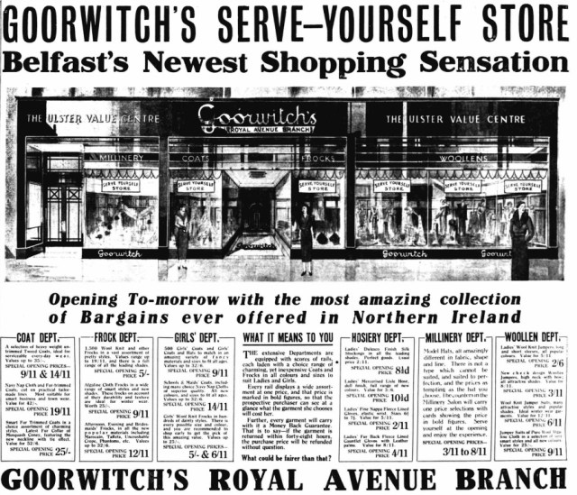 Introducing Self-Service Shopping in the British Isles | Building Our Past