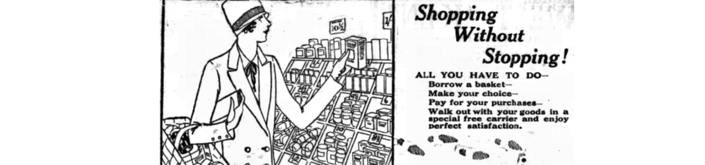 Introducing Self-Service Shopping in the British Isles | Building Our Past